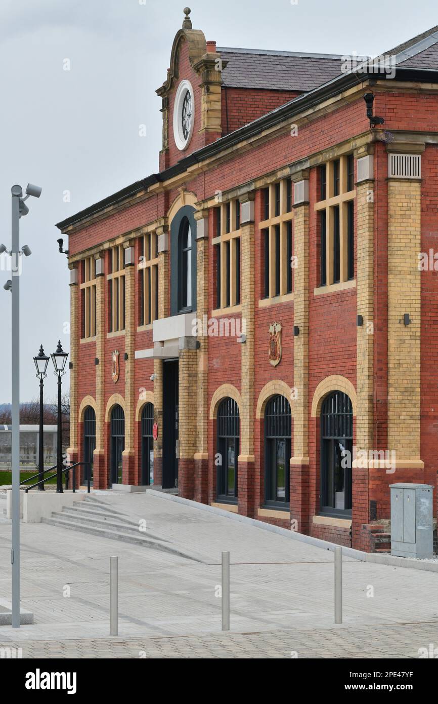 Edinburgh Scotland, UK 15 March 2023. Granton Station redevelopment ...