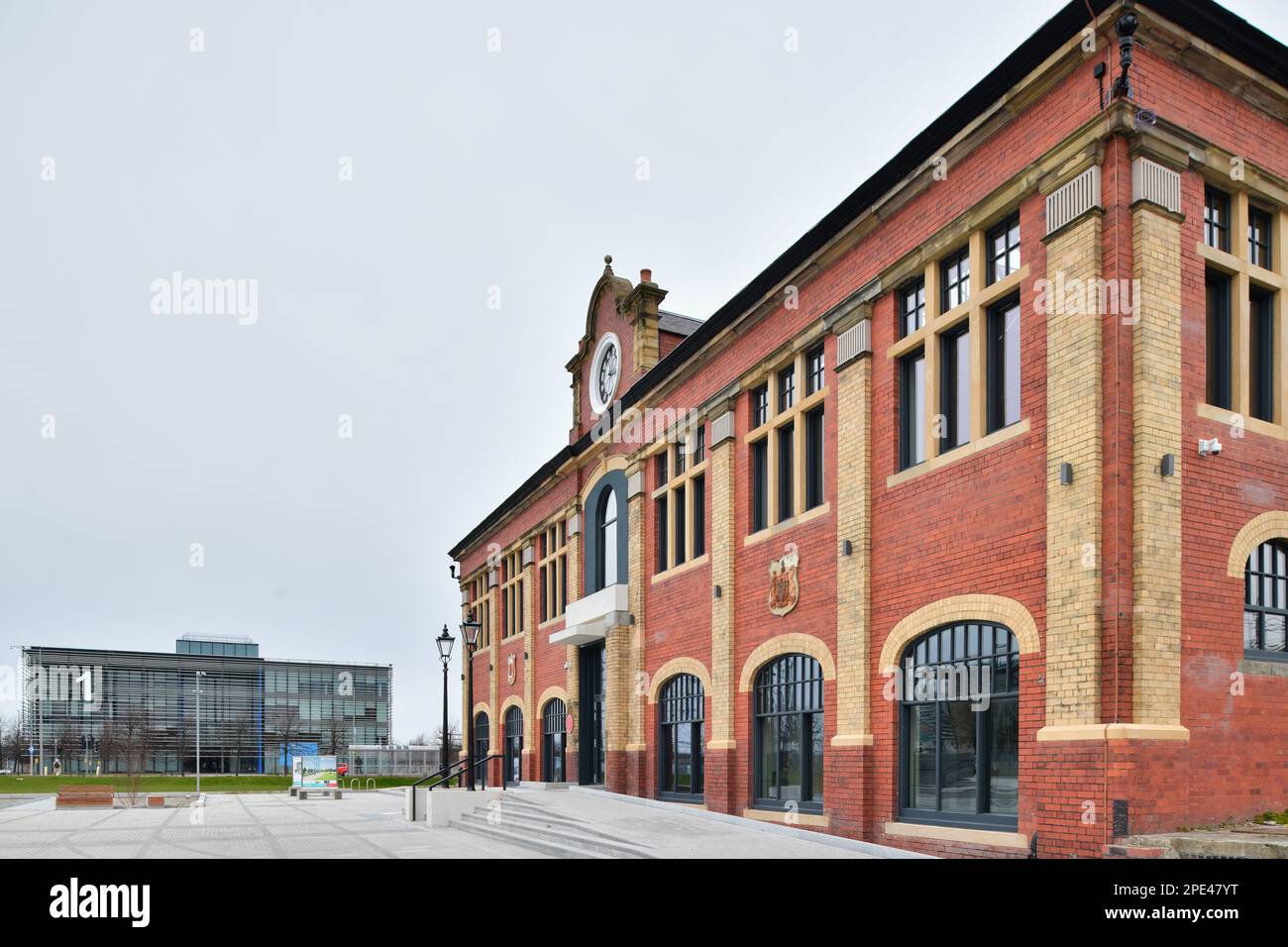 Edinburgh Scotland, UK 15 March 2023. Granton Station redevelopment ...