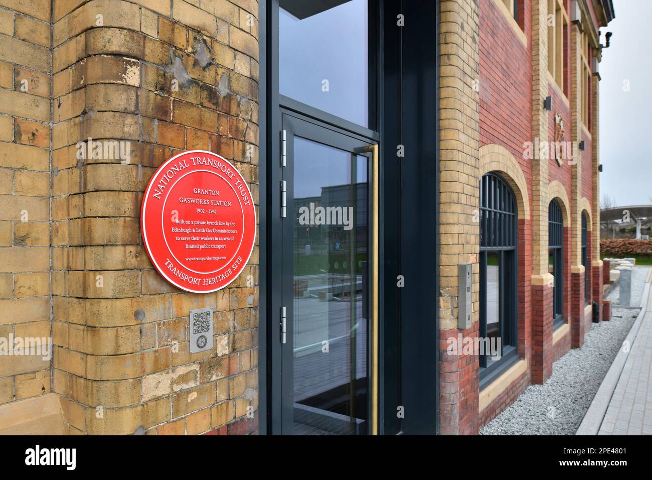 Edinburgh Scotland, UK 15 March 2023. Granton Station redevelopment ...