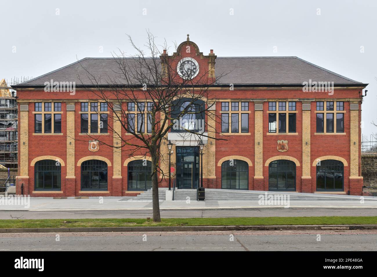 Edinburgh Scotland, UK 15 March 2023. Granton Station redevelopment ...