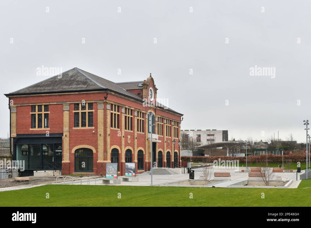 Edinburgh Scotland, UK 15 March 2023. Granton Station redevelopment ...