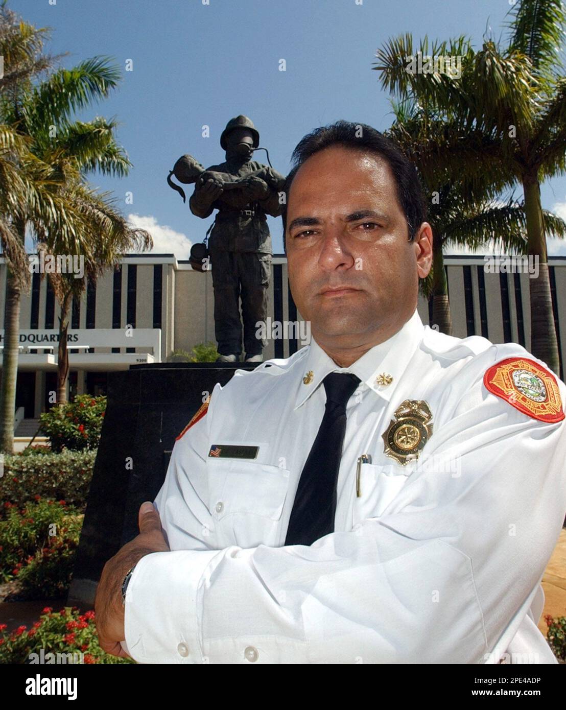 ** ADVANCE FOR SUNDAY, JUNE 12 **Chief Carlos J. Castillo, director of ...