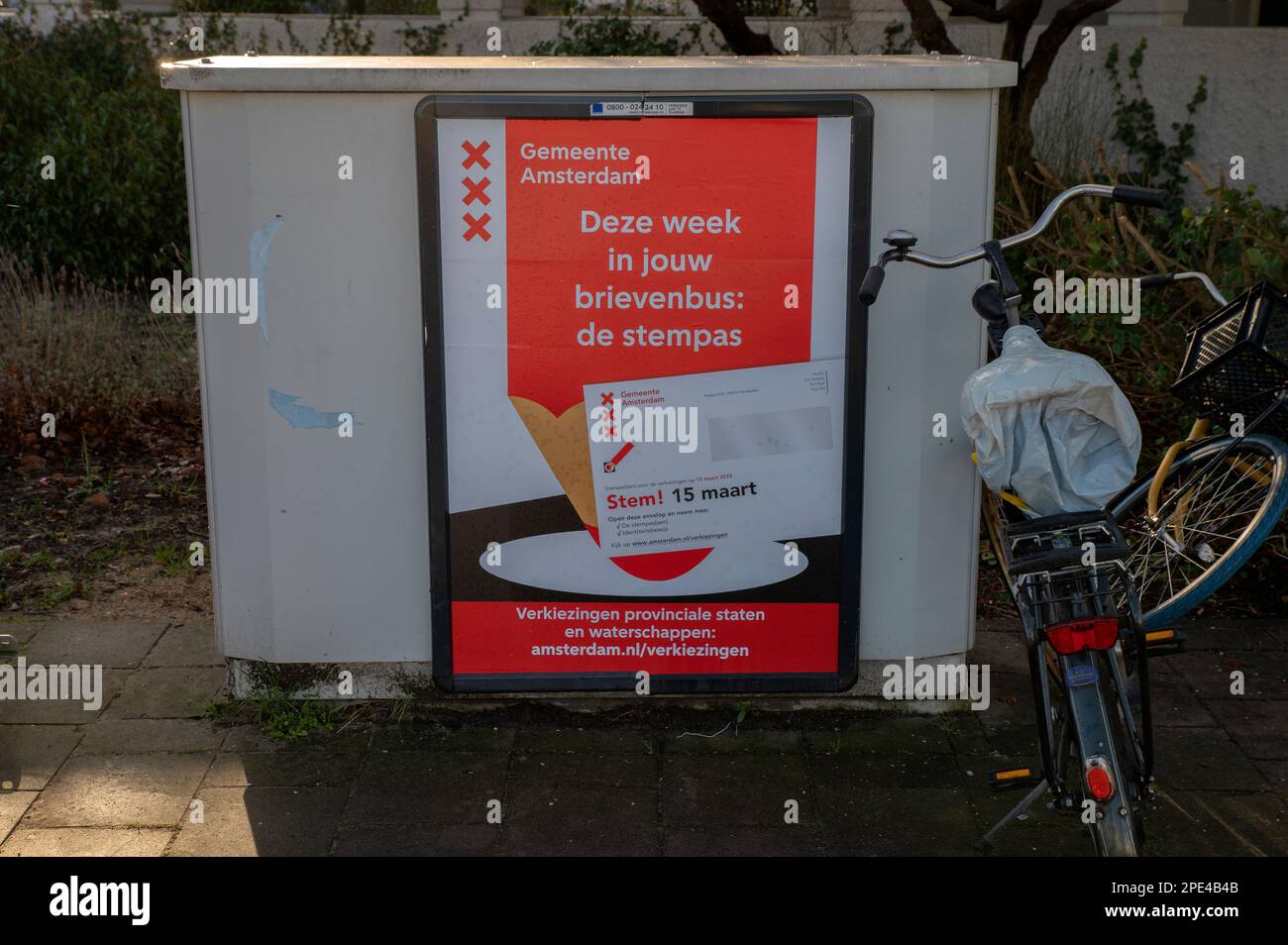 Election Day At Amsterdam The Netherlands 15-3-2023 Stock Photo - Alamy