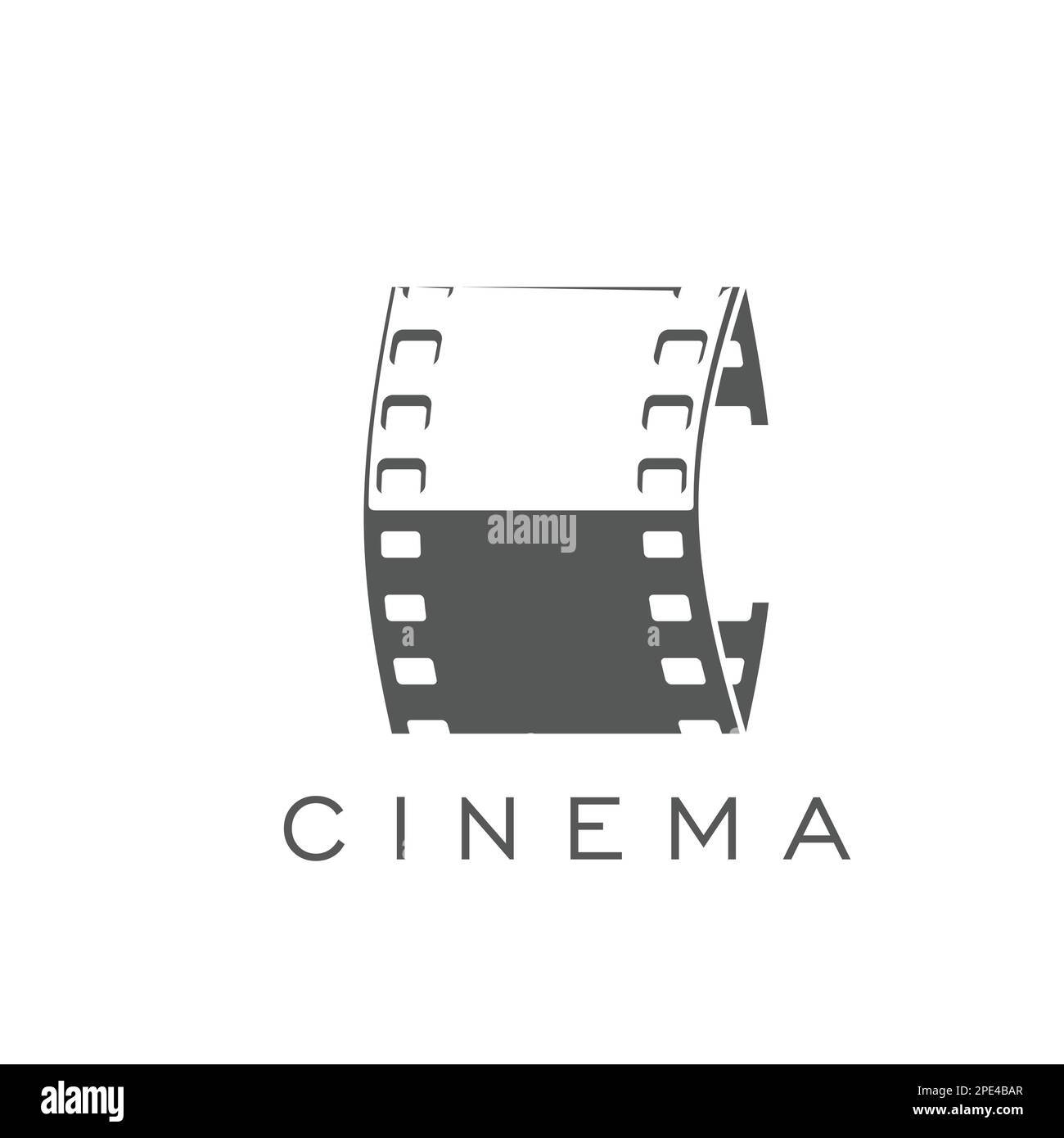 Movie and cinema industry symbol. Television, cinematography and movie ...