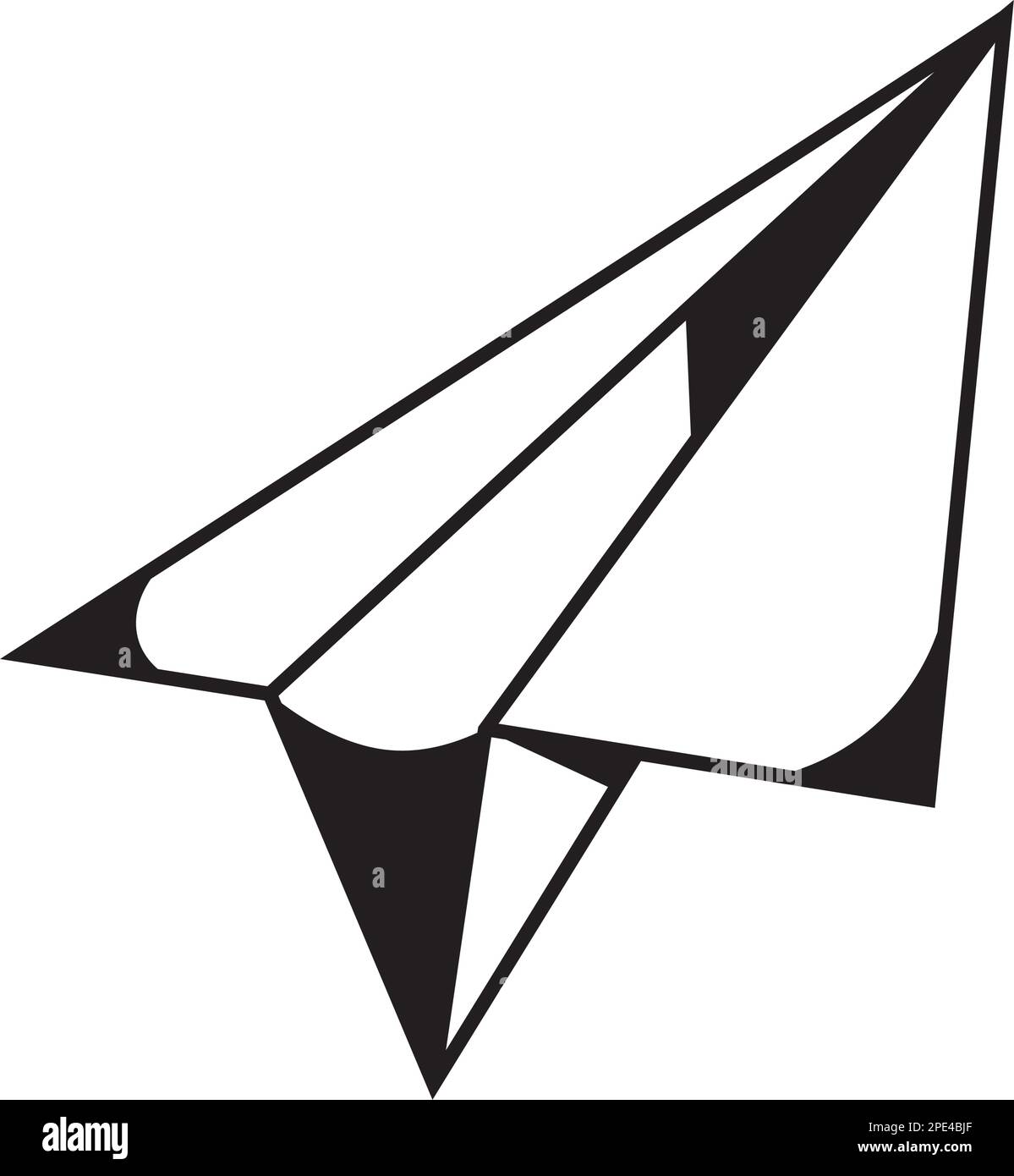 paper plane icon Stock Vector Image & Art - Alamy