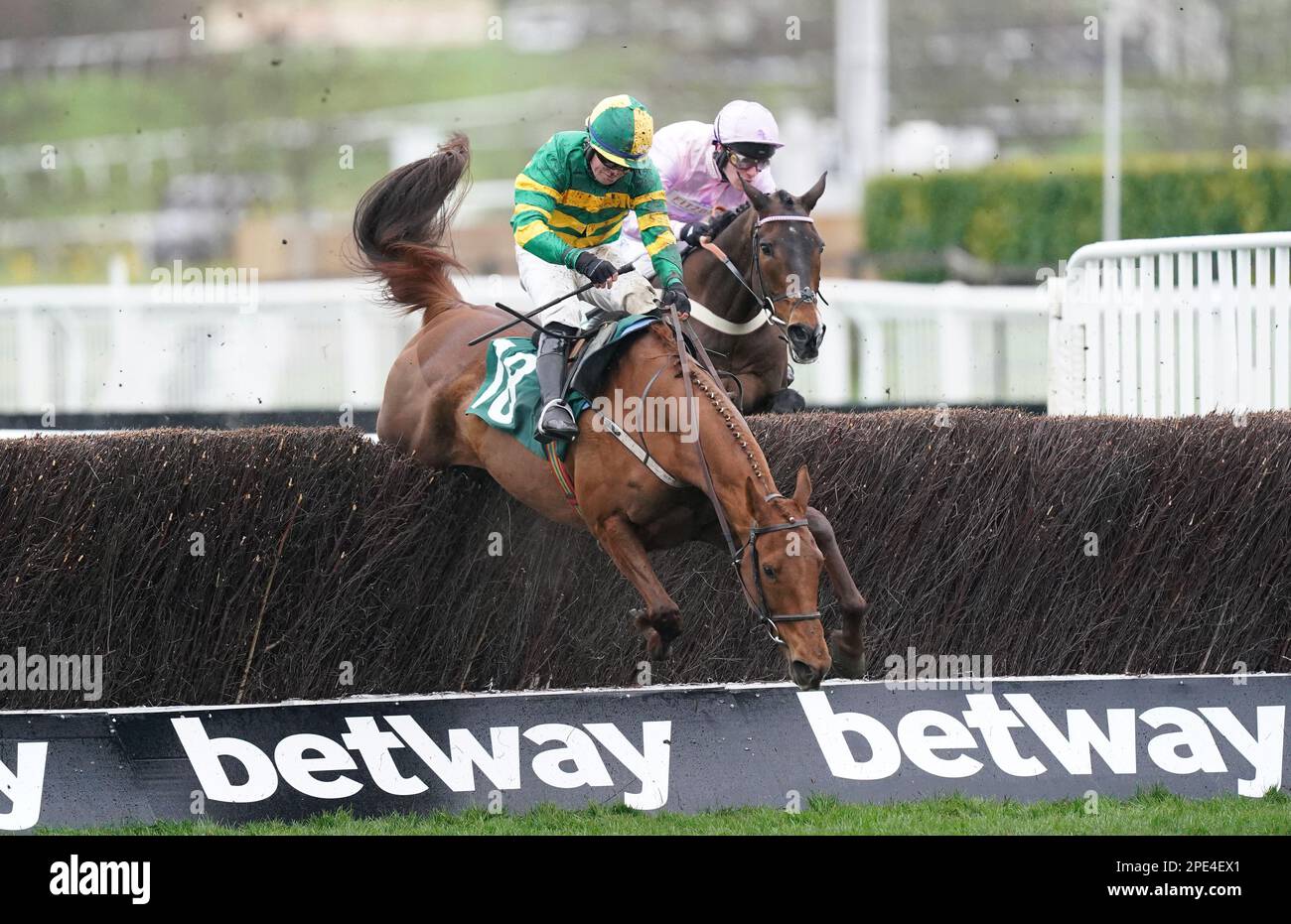 Johnny henderson grand annual challenge cup handicap chase hi-res stock ...