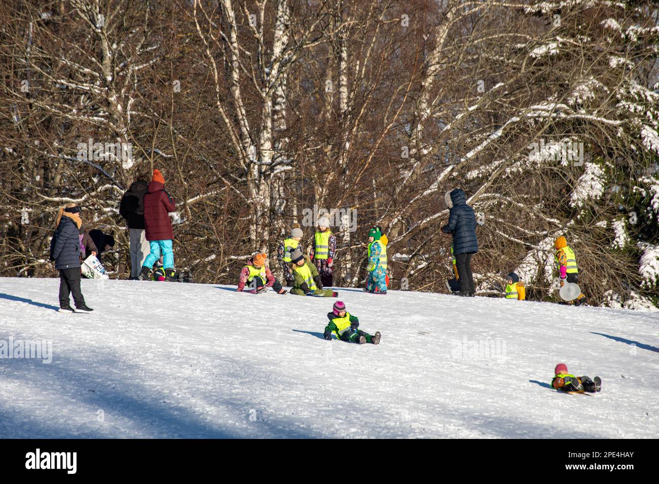 Kindergarten children finland hi-res stock photography and images - Alamy