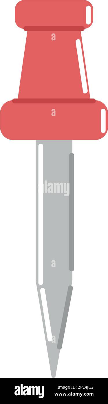 push pin school supply Stock Vector Image & Art - Alamy