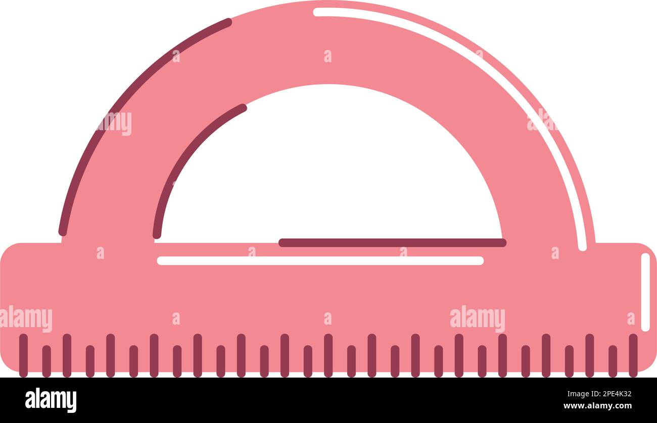 protractor school supply Stock Vector Image & Art - Alamy