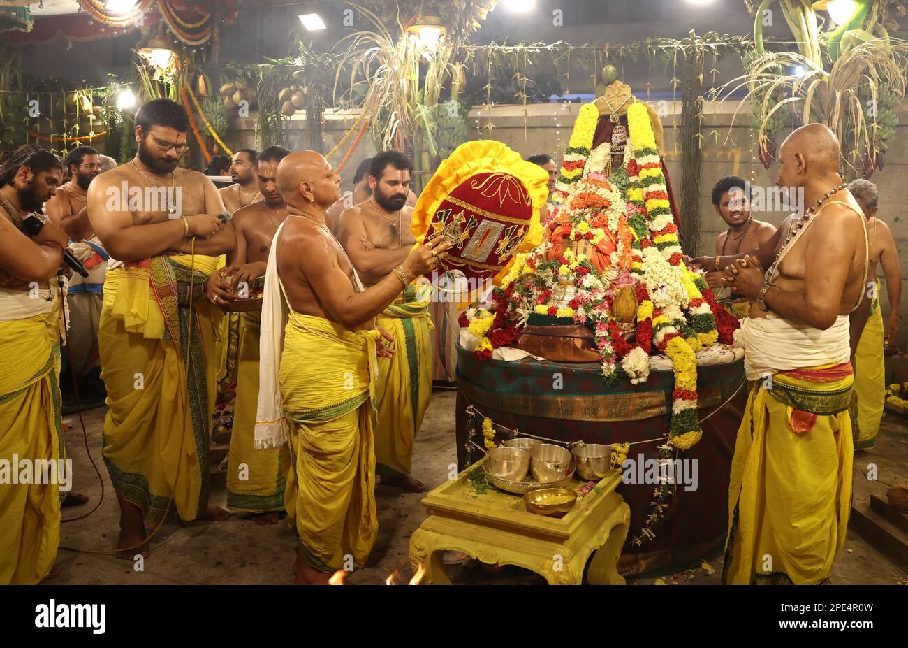 Padmavathy Thayar Temple GN Chetty Road T.Nagar. Kumbhabhihekham of the ...