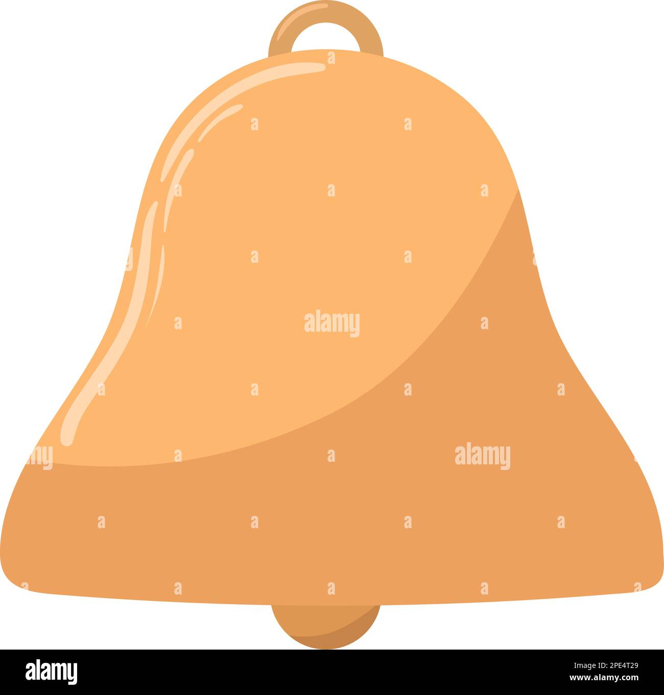 bell on white background Stock Vector Image & Art - Alamy