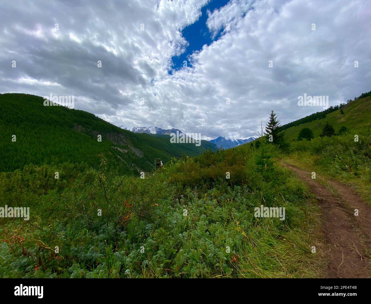 Traveler walks along path hi-res stock photography and images - Alamy