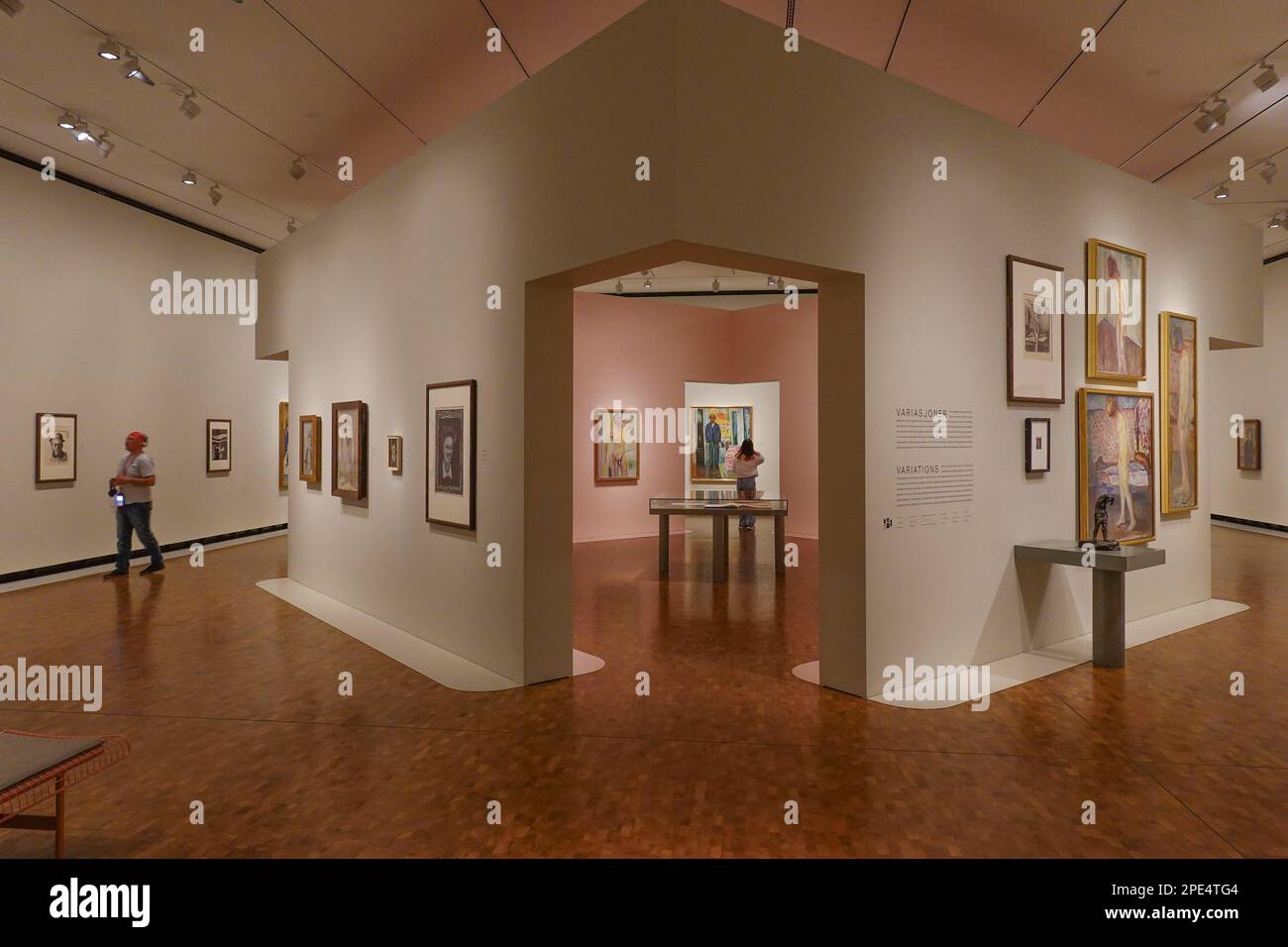 Norway, Oslo, Munchmuseet - in Bjorvika district at Oslofjord sea ...