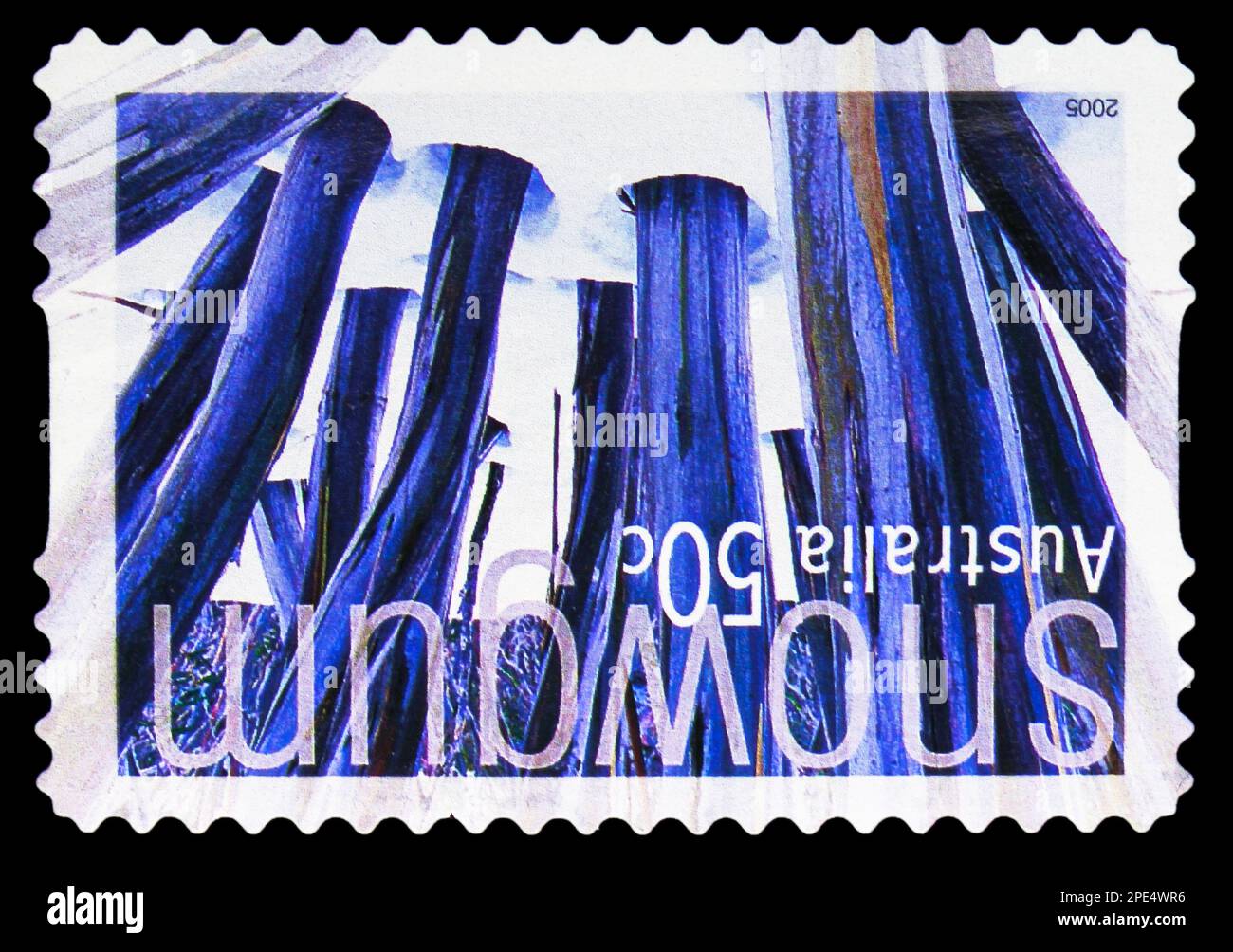 MOSCOW, RUSSIA - FEBRUARY 17, 2023: Postage stamp printed in Australia ...
