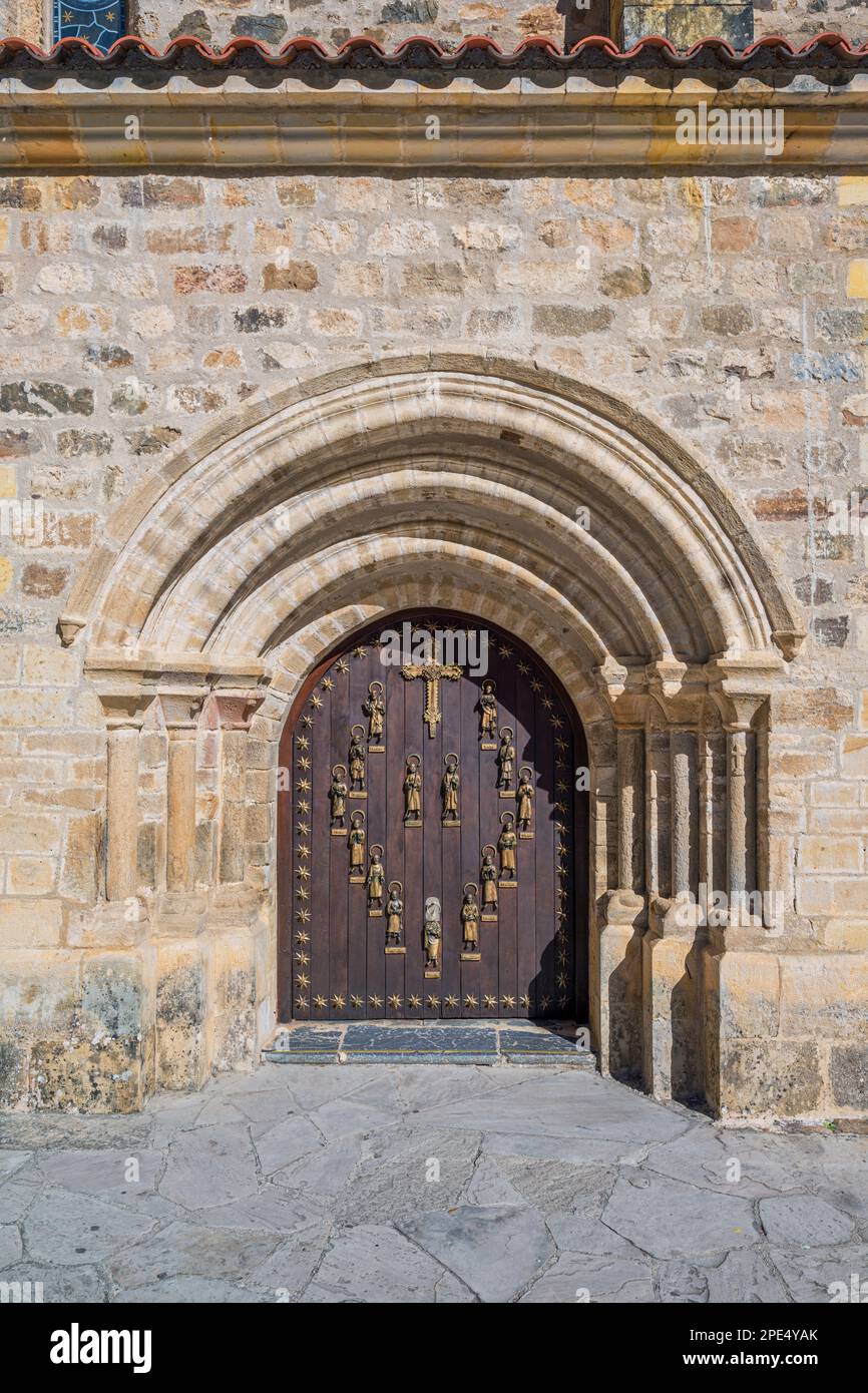 The famous Gothic Gate of the Perdon of the 15th century in the ...