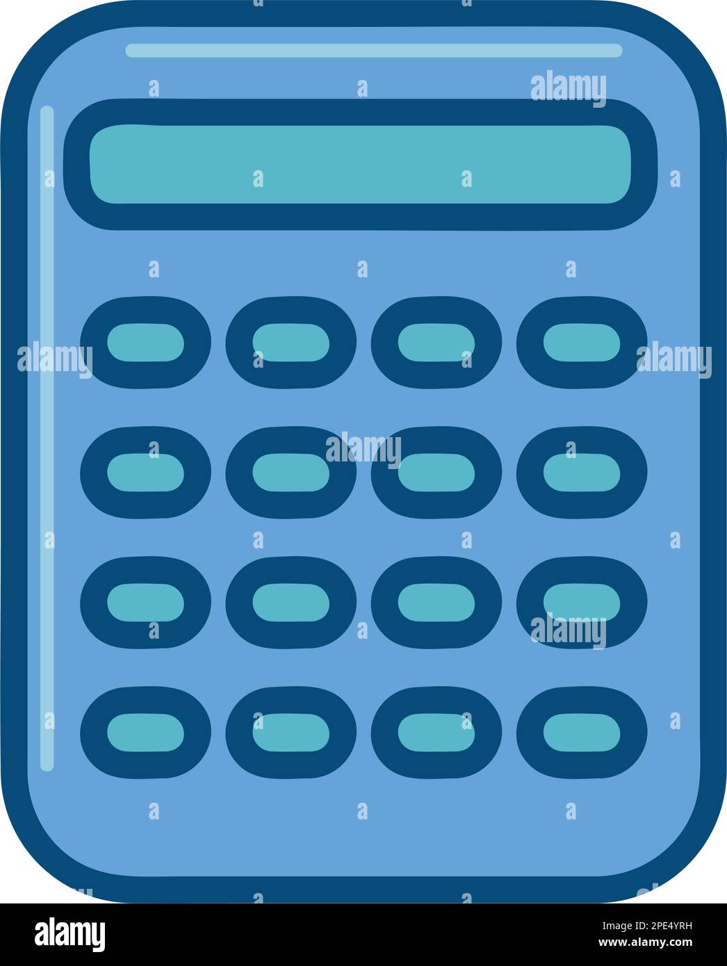 calculator school icon Stock Vector Image & Art - Alamy