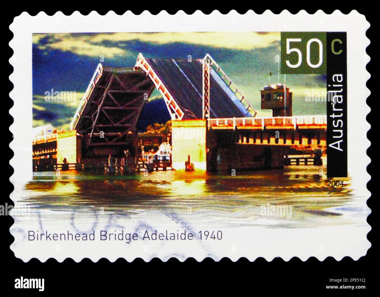 MOSCOW, RUSSIA - FEBRUARY 17, 2023: Postage stamp printed in Australia ...