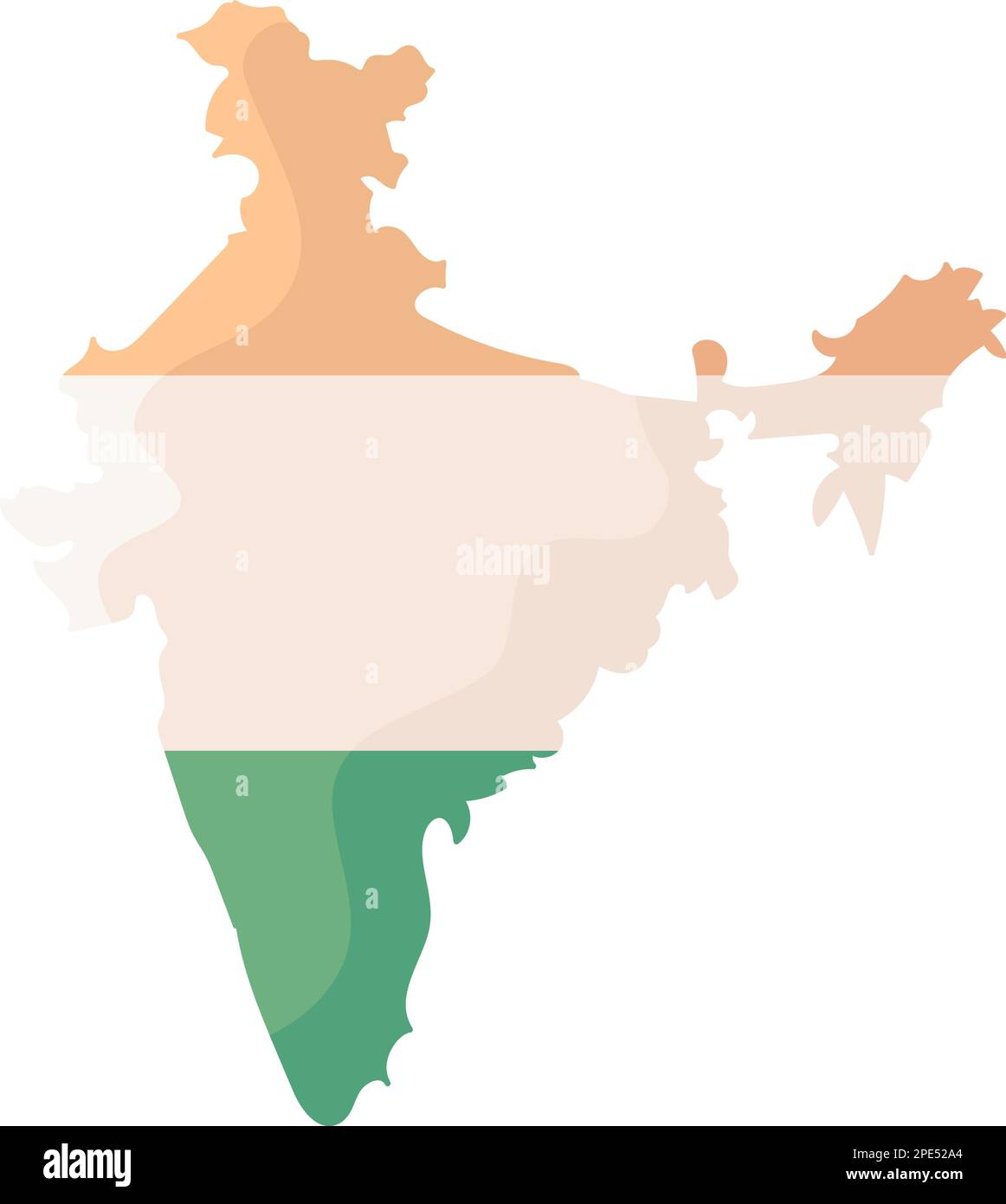 india map and flag Stock Vector Image & Art - Alamy