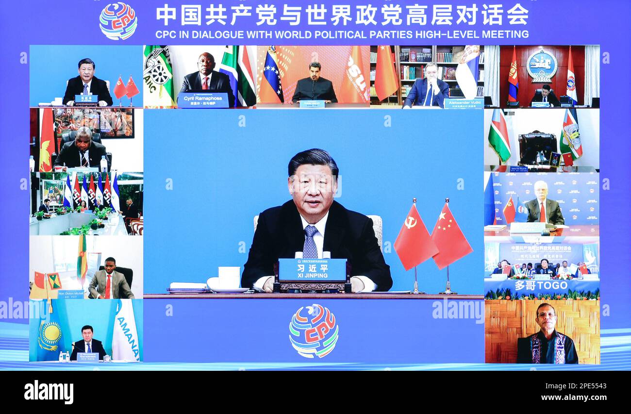 Beijing, China. 15th Mar, 2023. Xi Jinping, general secretary of the ...