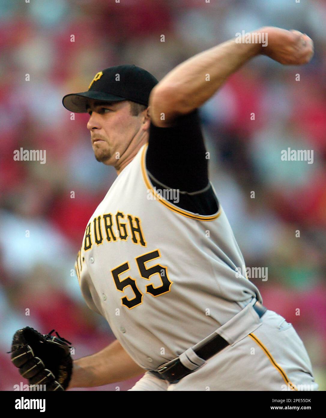 Pittsburgh Pirates Mark Redman pitches in the first inning against the ...