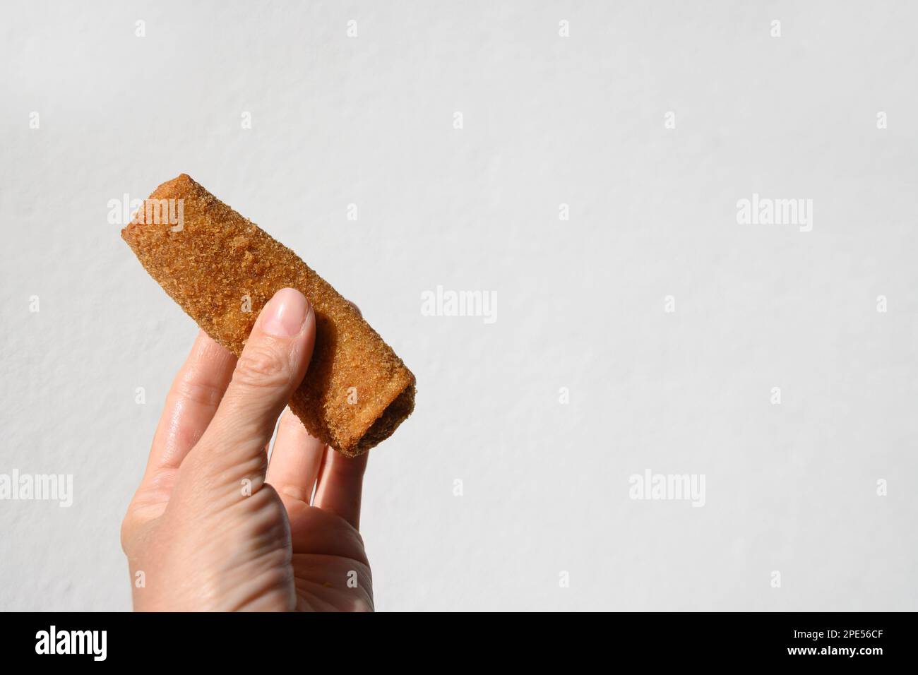Authentic Sri Lankan chinese vegetable or fish roll snack street foods ...