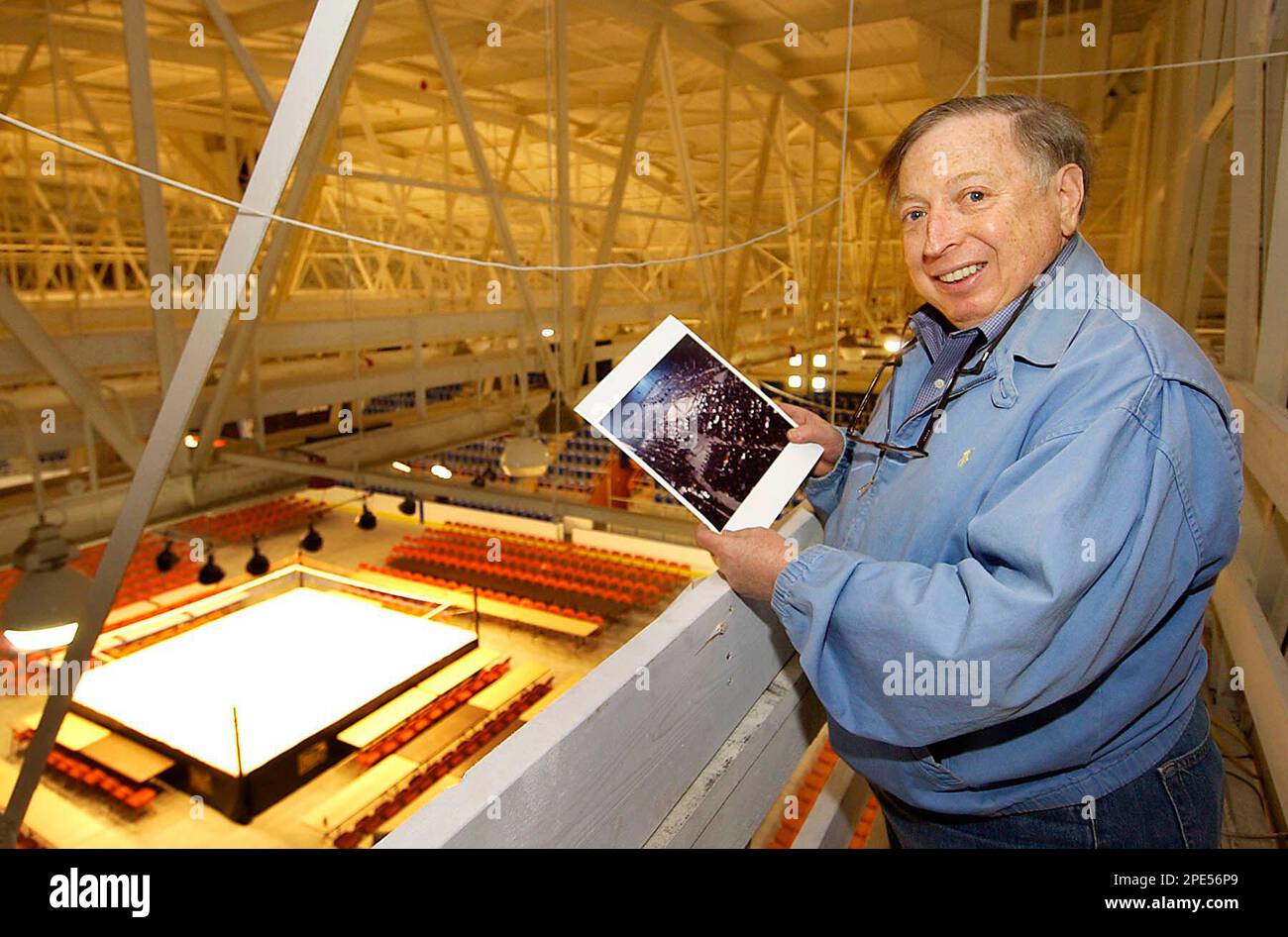 Famed sports photographer Neil Leifer stands, Tuesday, May 24, 2005, in ...