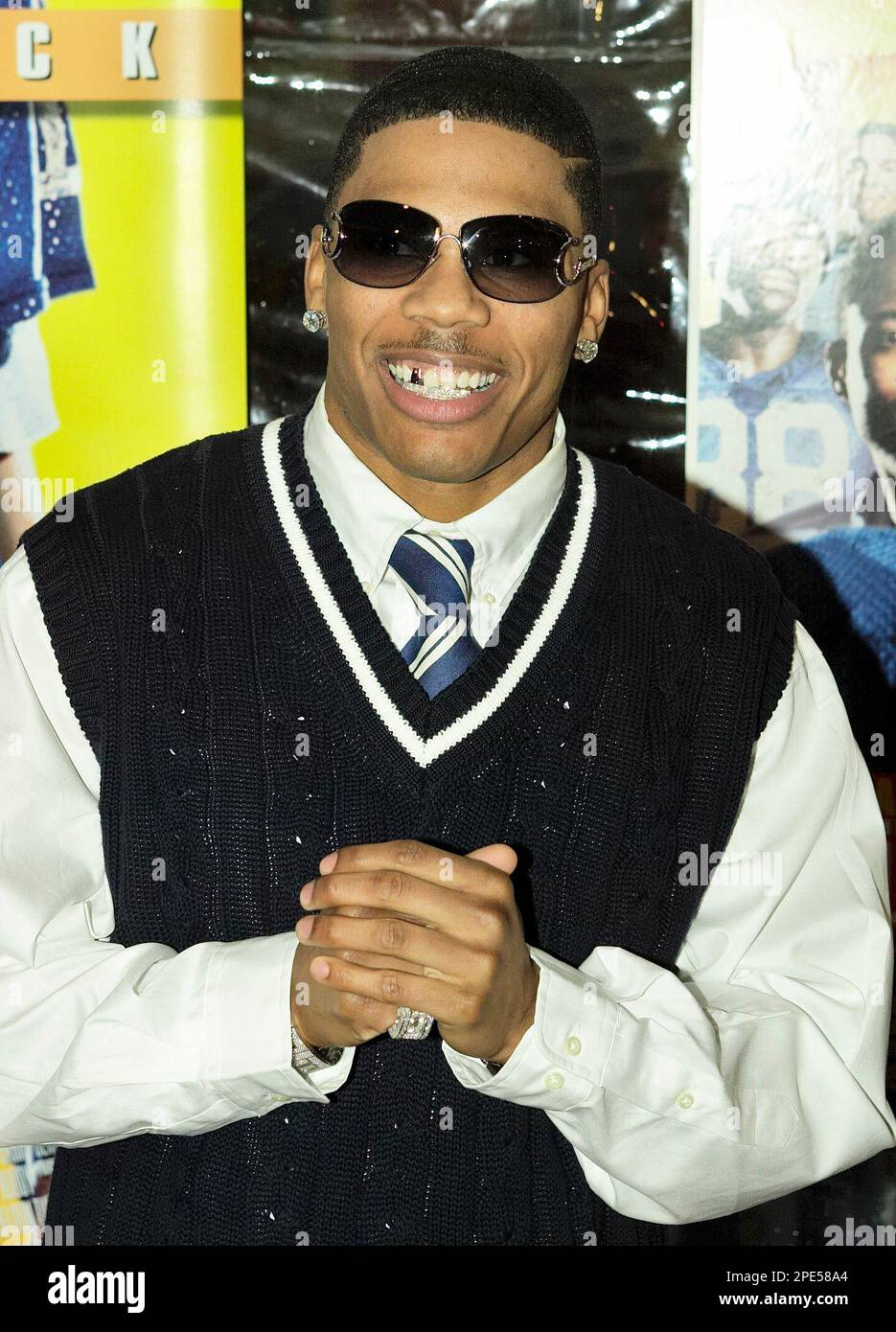 Rapper Nelly arrives to the screening of 'The Longest Yard' in New York ...