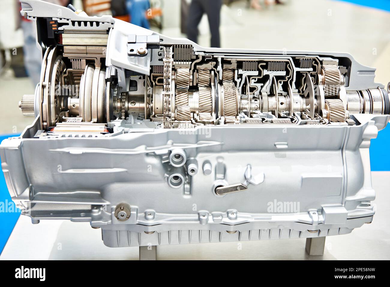 8-speed plug-in hybrid transmission Stock Photo - Alamy