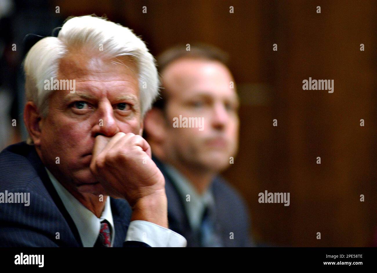 Former America West pilot Thomas Cloyd, left, and co-pilot Christopher ...