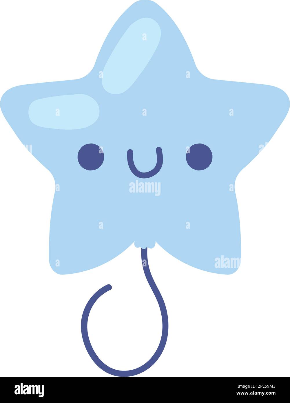 cute star balloon Stock Vector Image & Art - Alamy