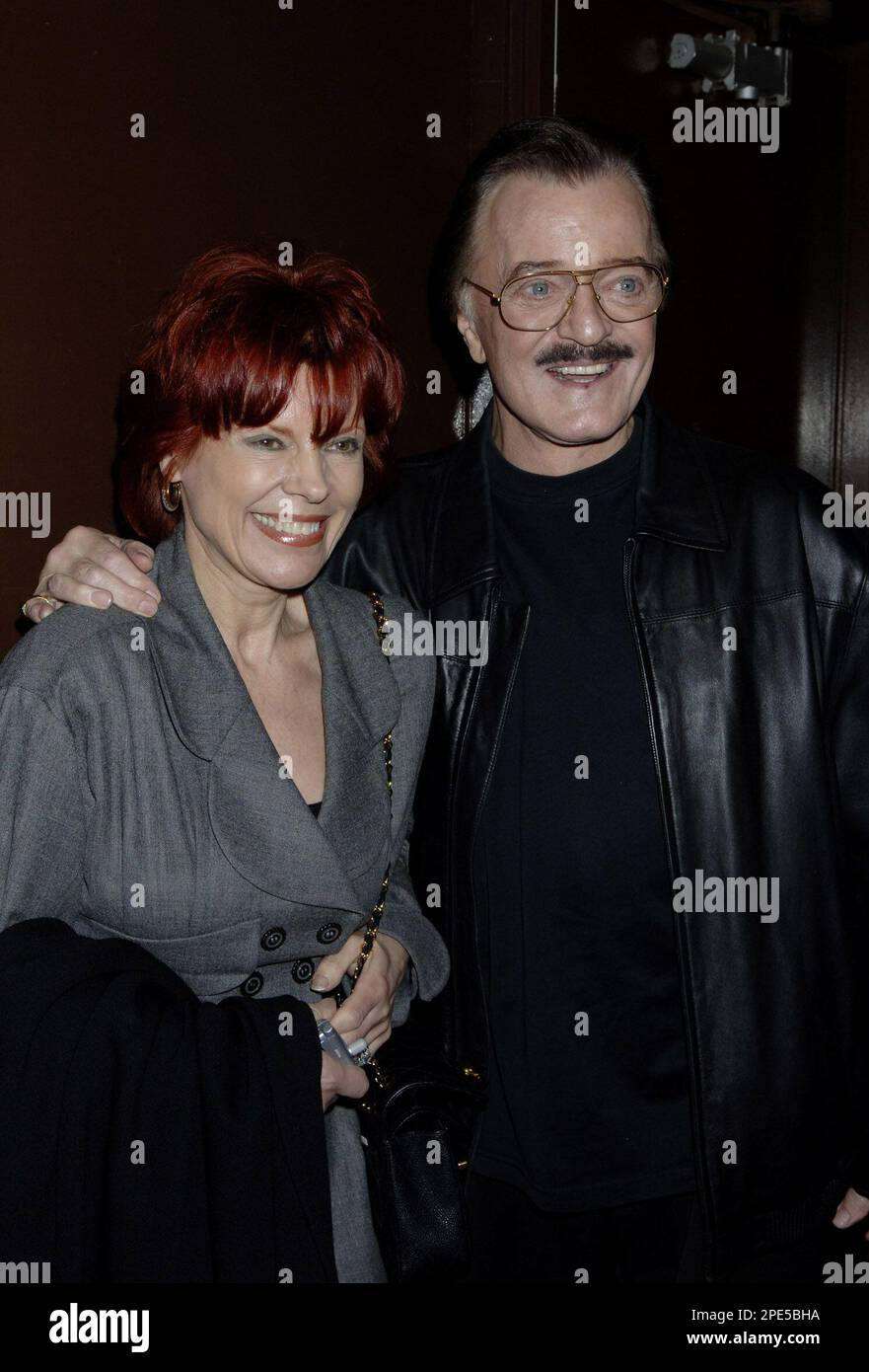 Singer Robert Goulet arrives with his wife Vera Novak for the 50th ...