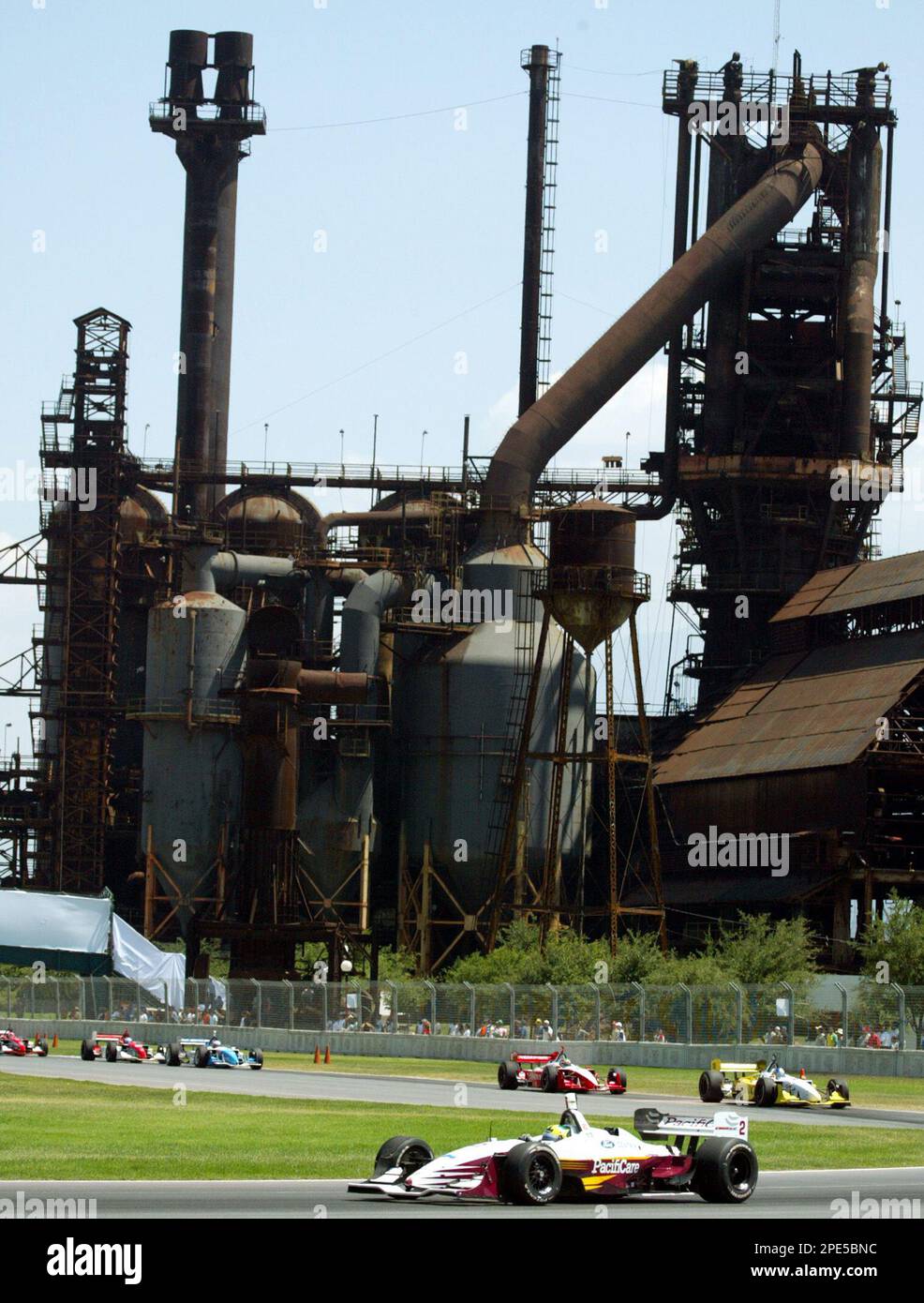 Champ Car driver Bruno Junqeira, from Brazil during the Mexico's Champ ...