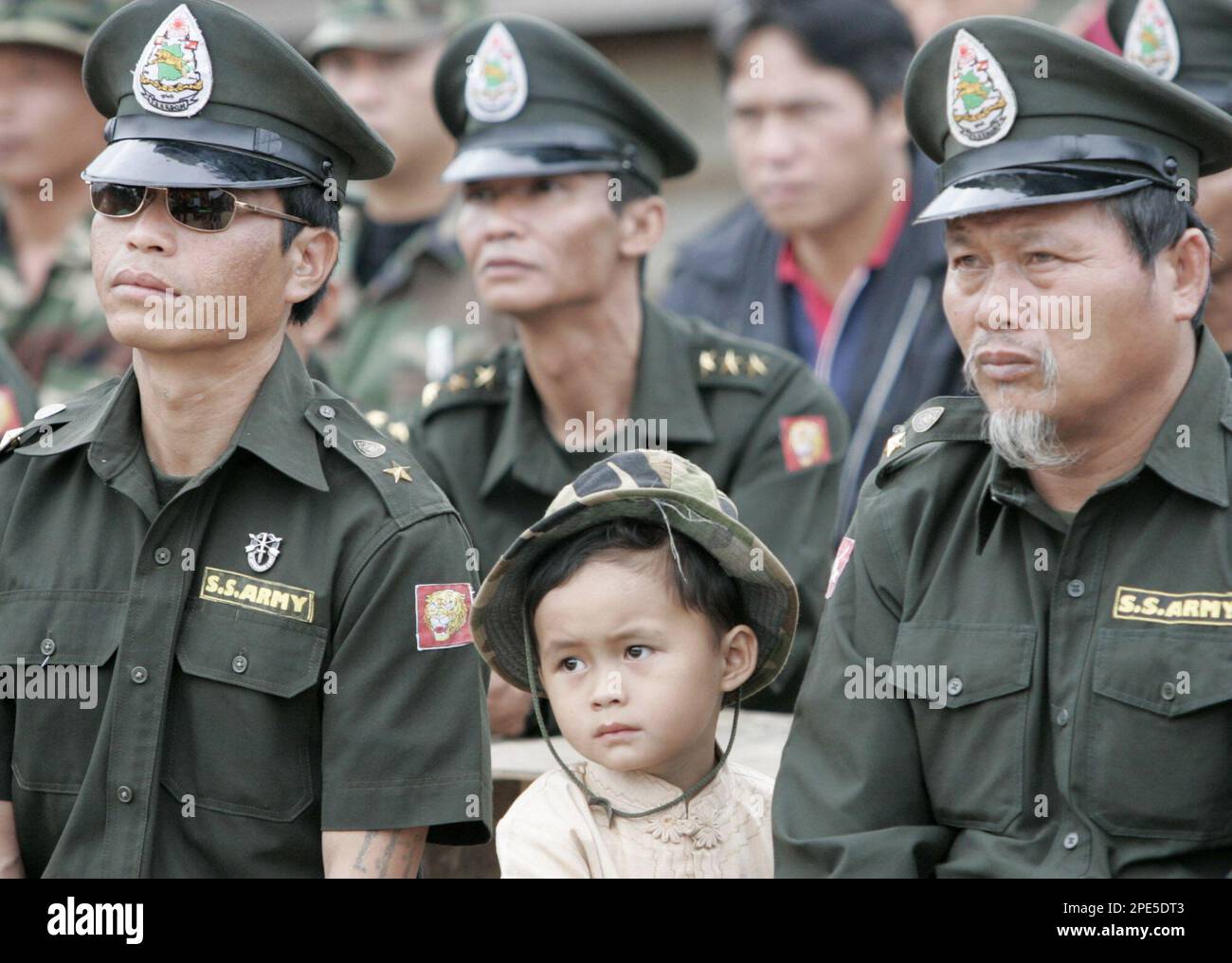 **SIXTH IN A SERIES OF EIGHT PHOTOS STORY** A young Shan boy joins ...