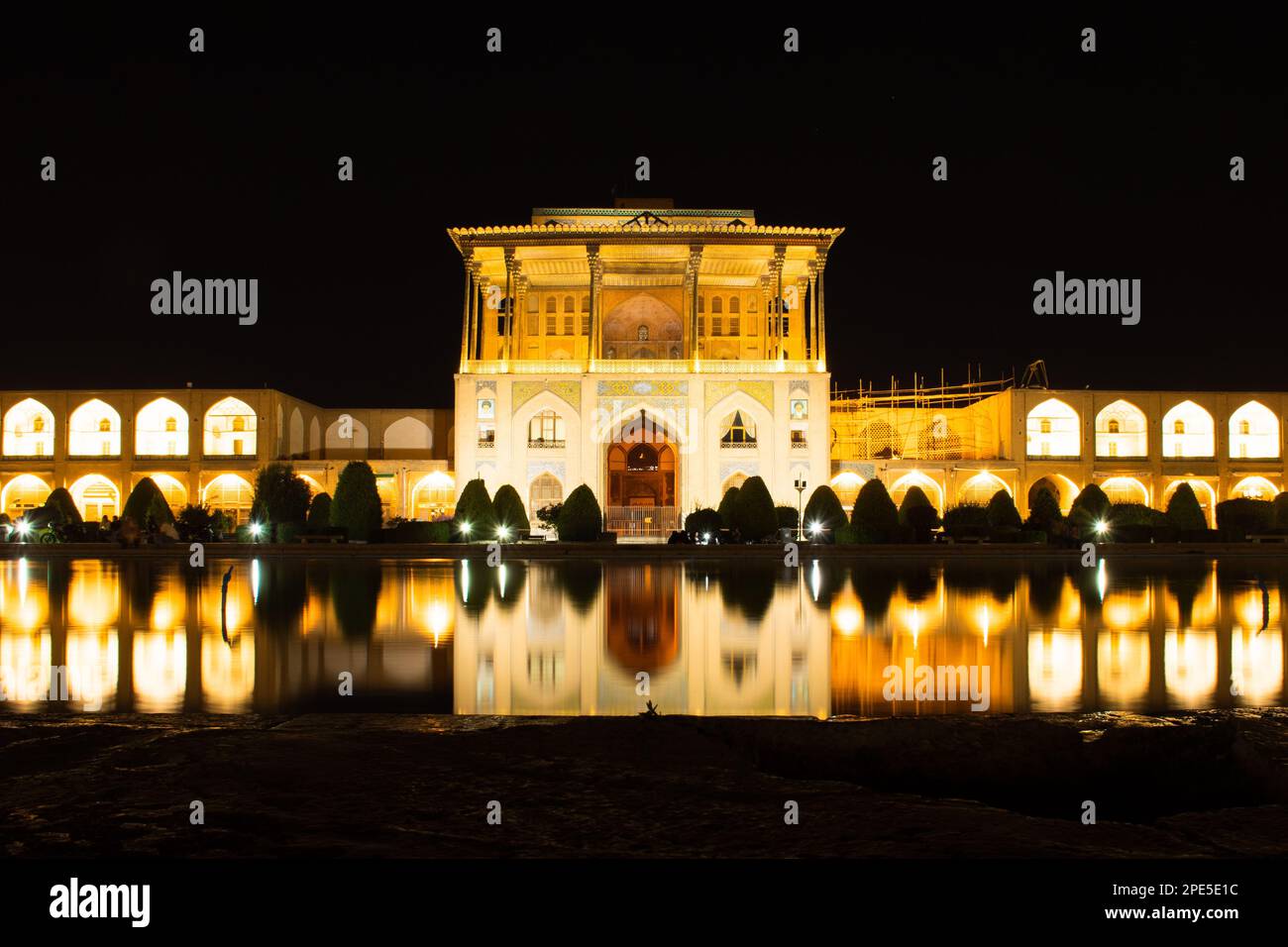 Esfahan, Iran - 15th may, 2022: Entrance into the Friday Mosque at ...
