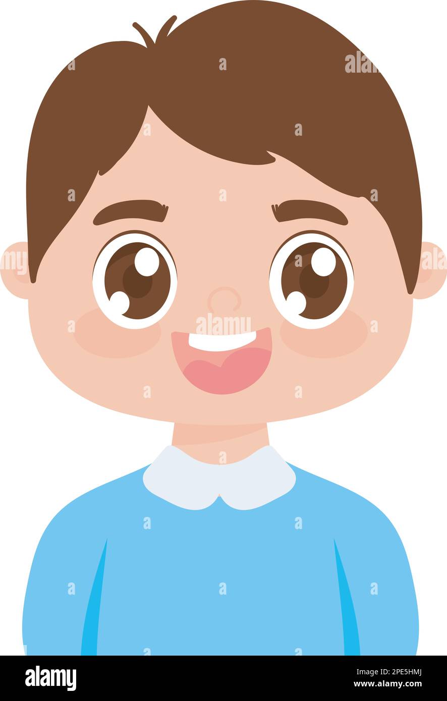 happy boy cartoon Stock Vector Image & Art - Alamy