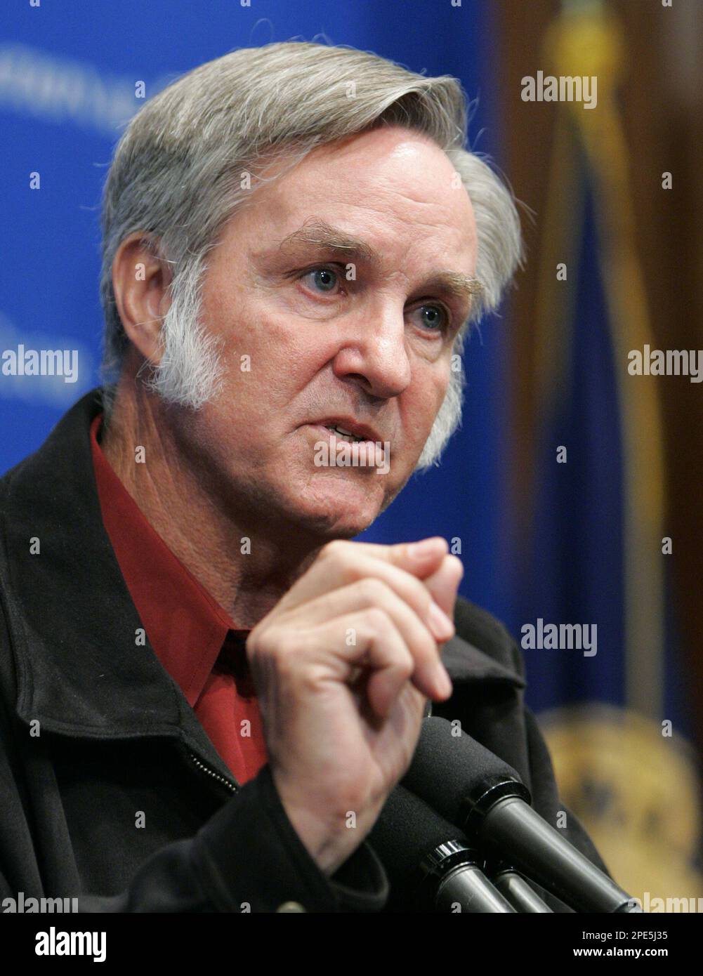 Spaceflight entrepreneur Burt Rutan addresses the National Press Club ...