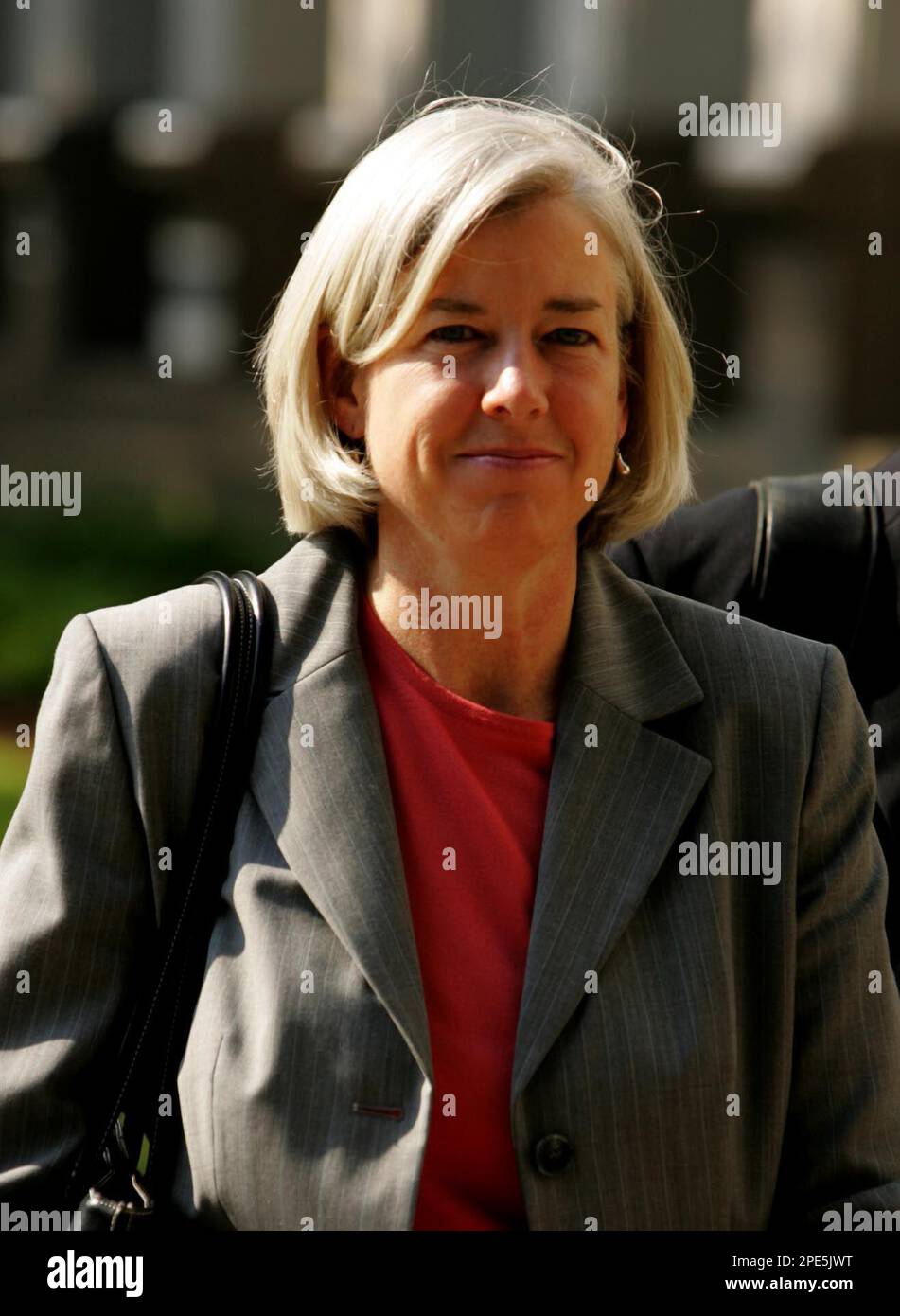 Prosecutor Colleen Conry is photographed outside the Hugo Black Federal ...