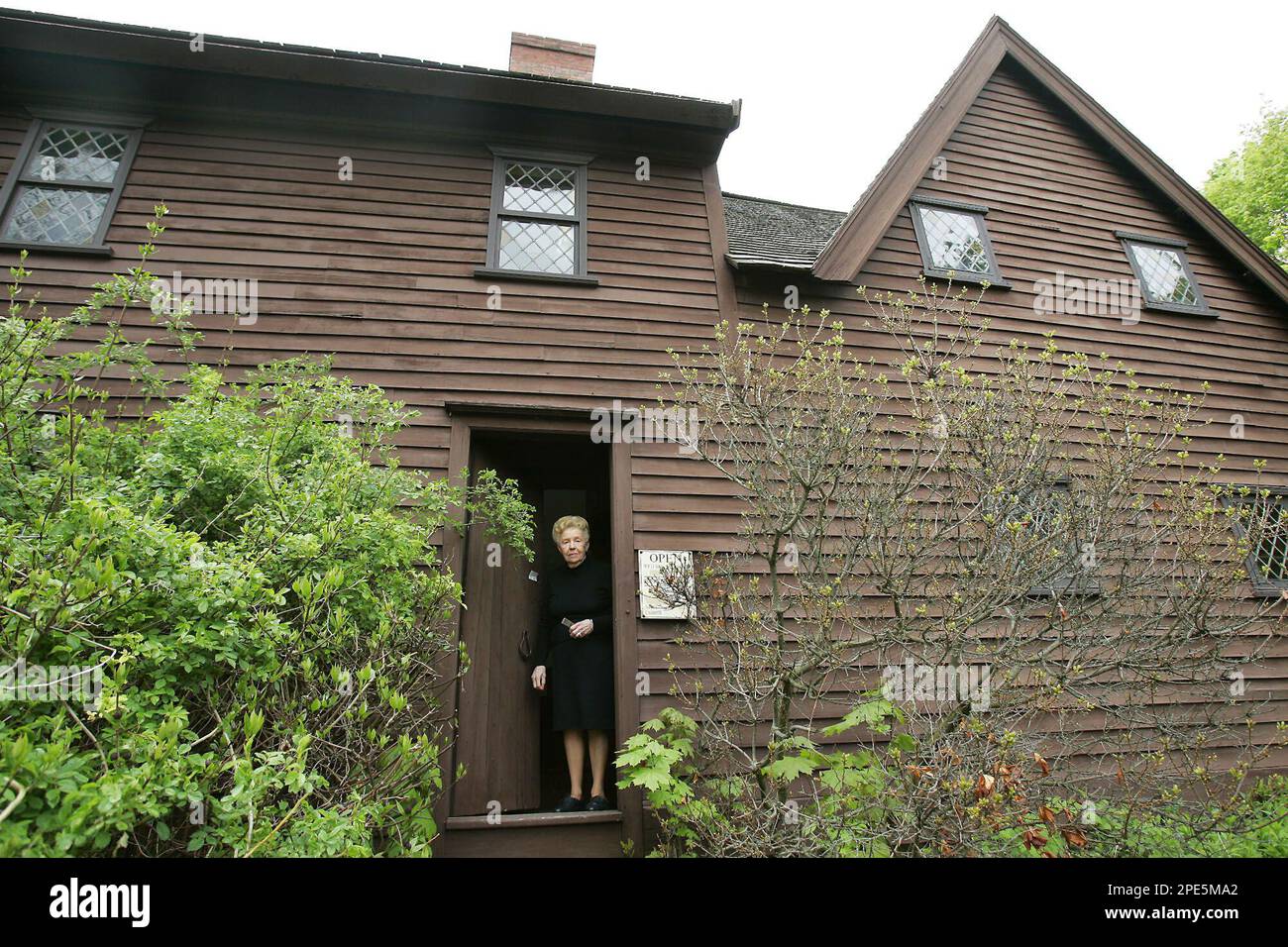 Nancy Hood, 81, a descendant of John Balch, the house's original owner ...