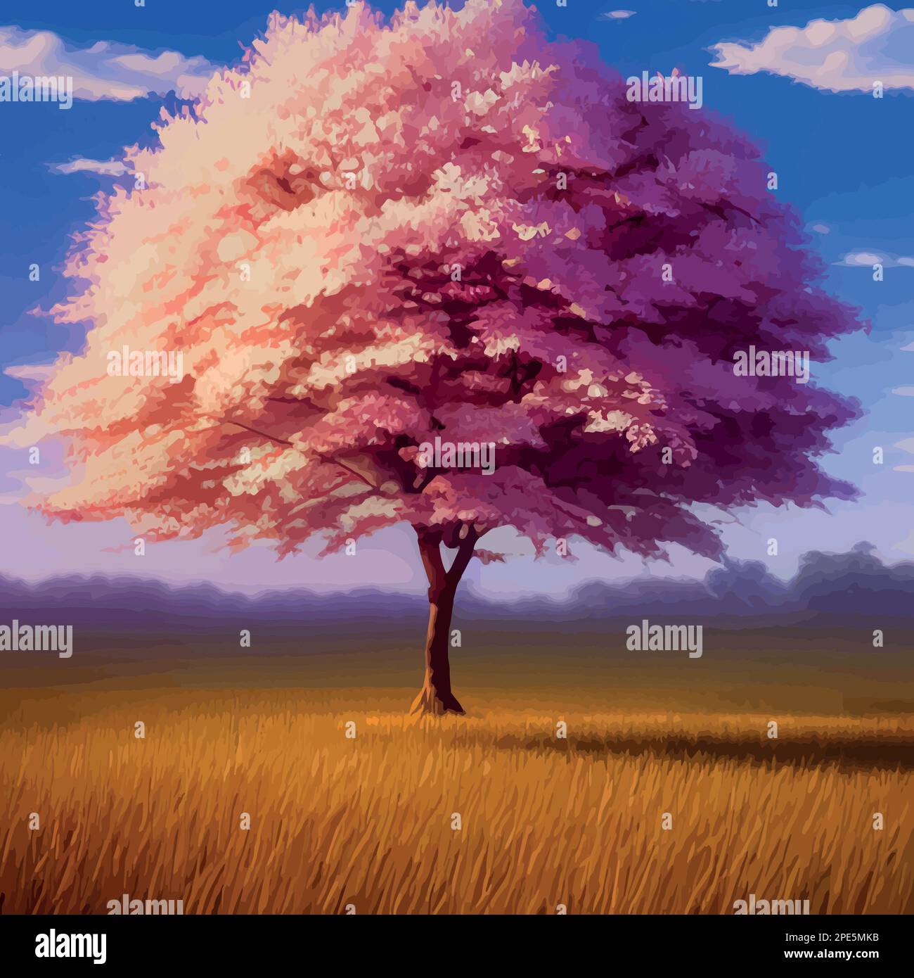 Anime Spring Landscape