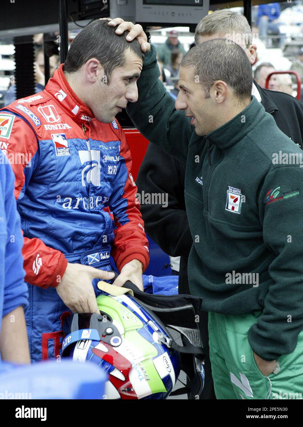 ** ADVANCE FOR WEEKEND EDITIONS MAY 21-22 ** Indy Racing League driver ...