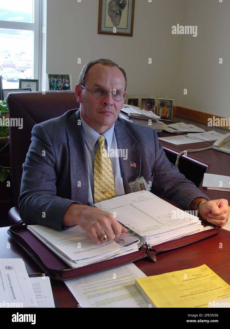 ** ADVANCE FOR WEEKEND RELEASE MAY 21-22 ** State Prison Warden Mike ...