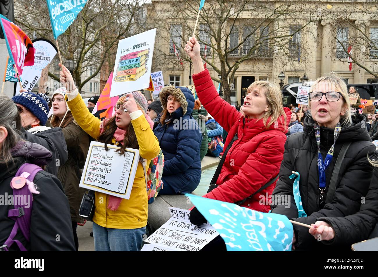 National strike day rally hi-res stock photography and images - Alamy