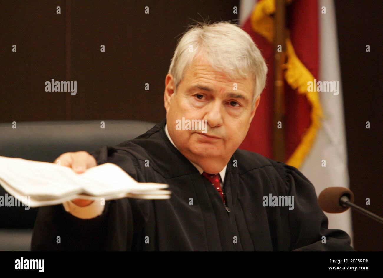 Judge Hilton Fuller hands off accused courthouse killer Brian Nichols ...