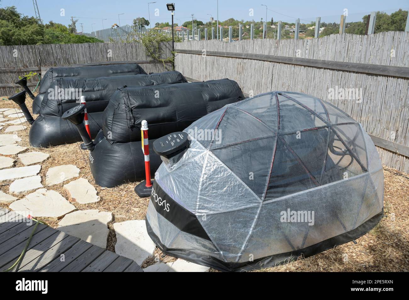 ISRAEL, Bet Yanay, startup company HomeBiogas LTD, production and ...