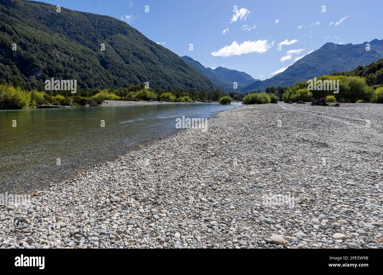 Enjoying a beautiful, crystal clear river in Futaleufú, Patagonia ...