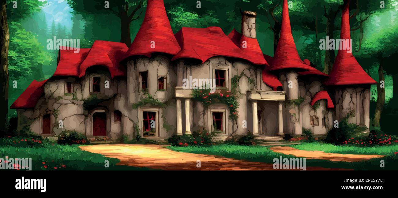 Child ghost and stairs Stock Vector Images - Alamy