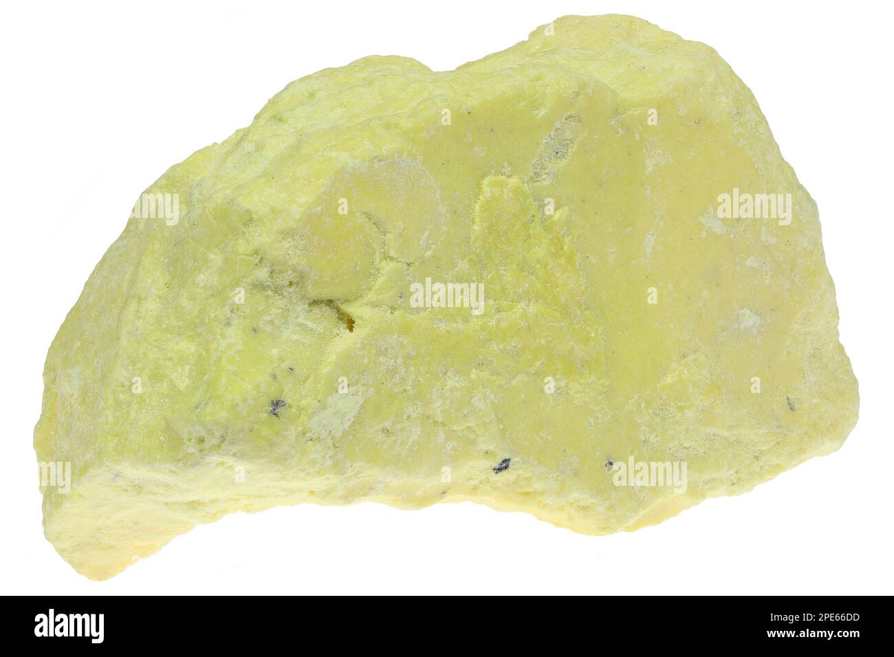 sulfur from Mexico isolated on white background Stock Photo - Alamy