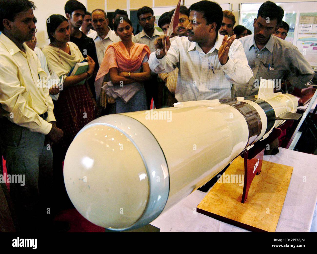 An official of the Defense Research and Development Laboratory (DRDL ...