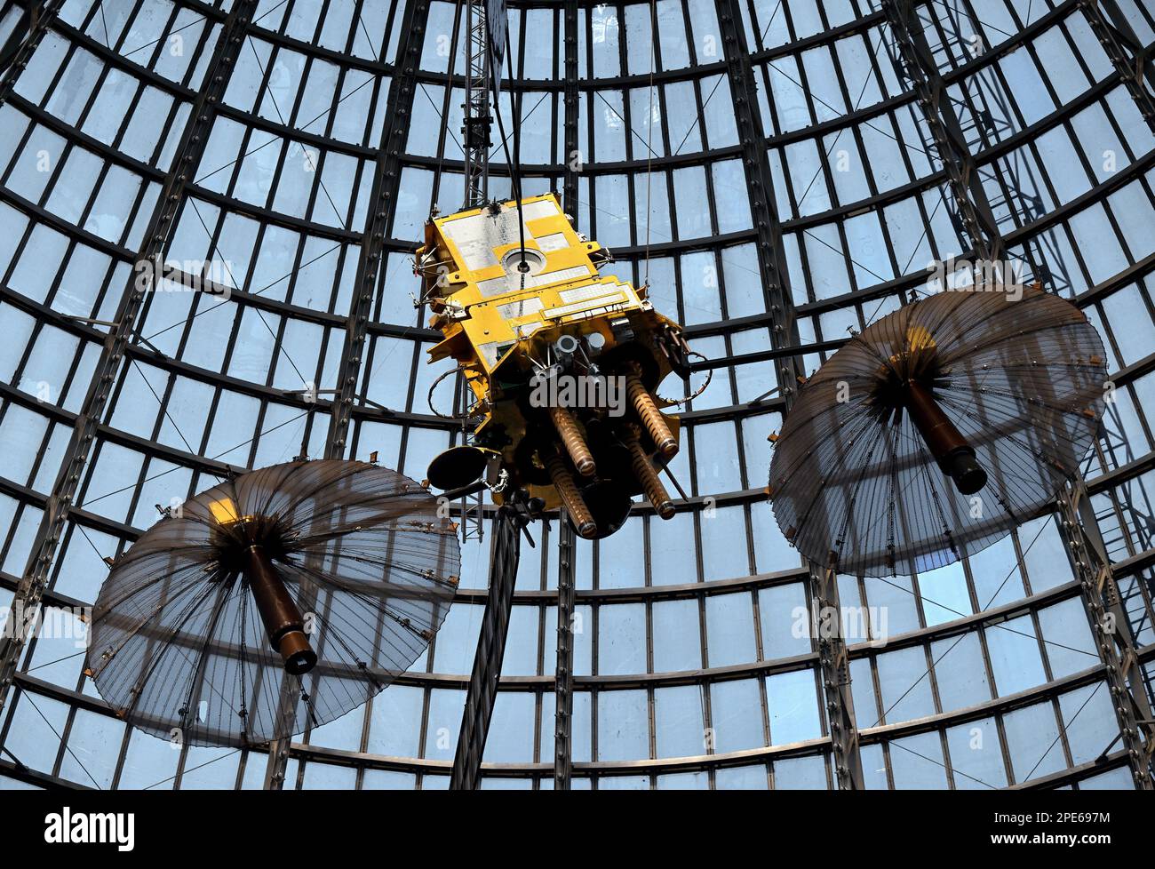 Moscow, Russia. 15th Mar, 2023. Views of VDNH. Pavilion "Cosmos". Genre ...