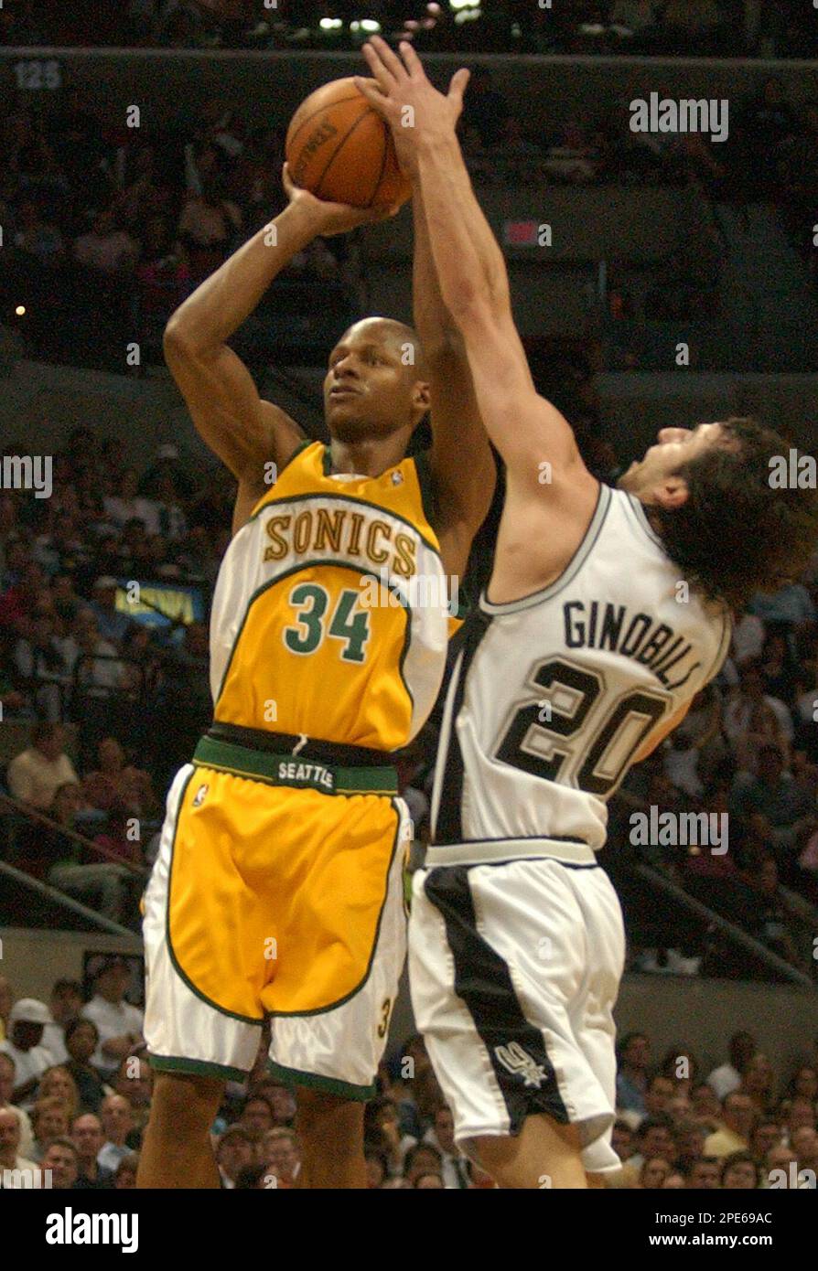 Ray Allen Sonics Shooting